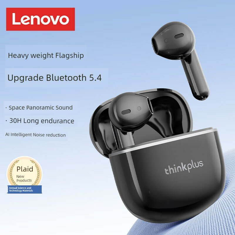Черные беспроводные вставные наушники Bluetooth 5.4 с CD-качеством HIFI и длительным временем работы для Apple и Android
