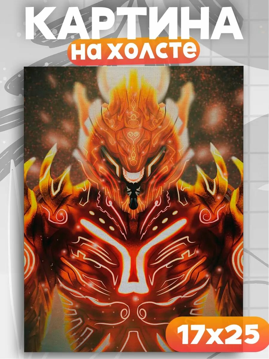 Картина на стену Террария, на подрамнике, 1шт, 25х17 размер.