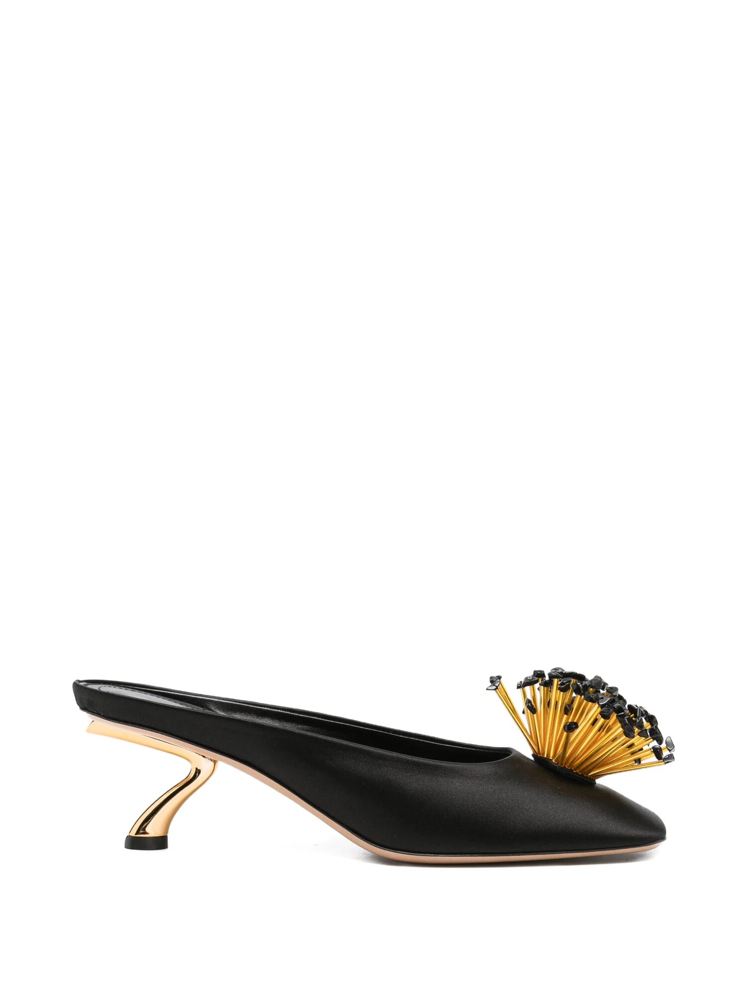 Мюли S-shaped heel mules