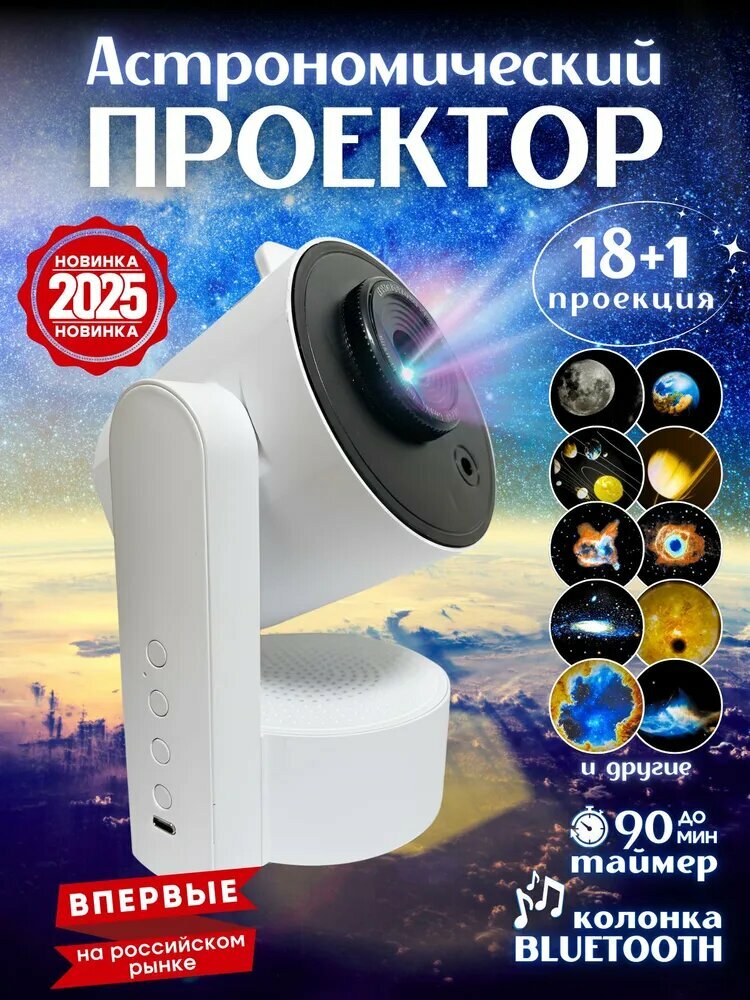Проектор звездного неба ночник планетарий