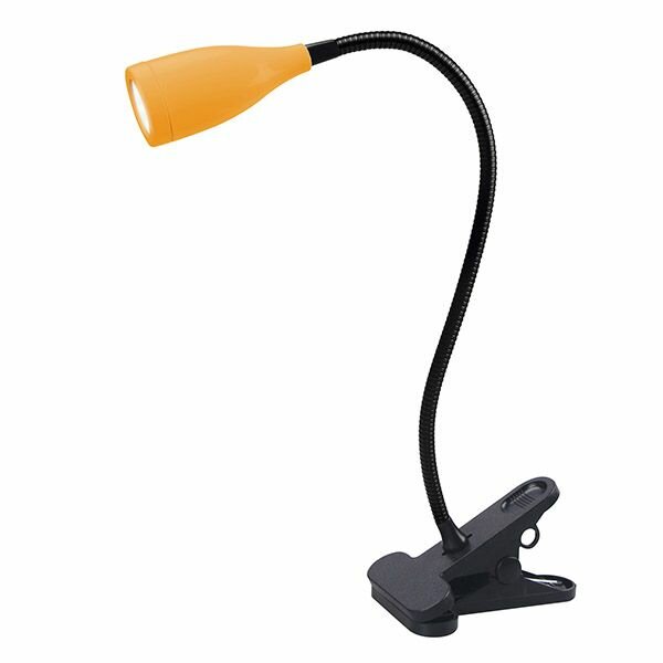 Светильник настольный 4W UL-00010748 ULM-D501 4W-4000K ORANGE на прищепке оранжевый