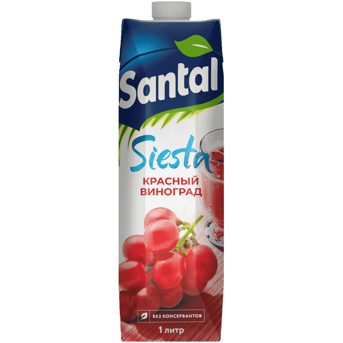 Нектар Santal Красный Виноград 1 л