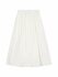 Юбка WEEKEND Pleated A-line maxi skirt, размер 42, бежевый/белый