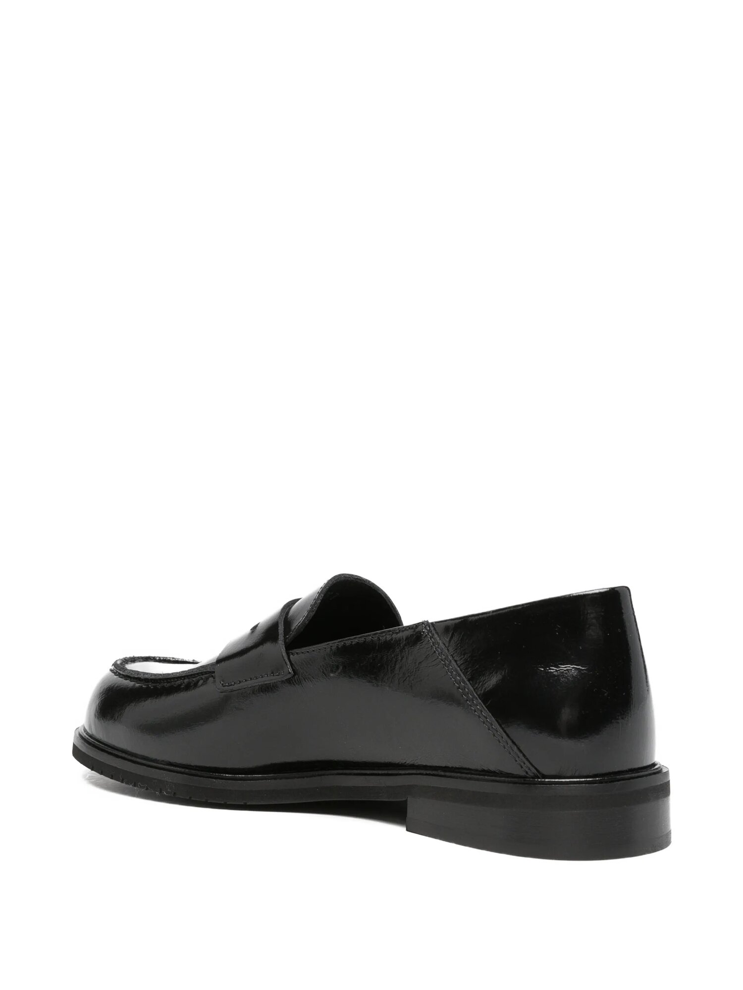 Лоферы POEVE Penny-strap loafers, размер 39, black/black — фото 1