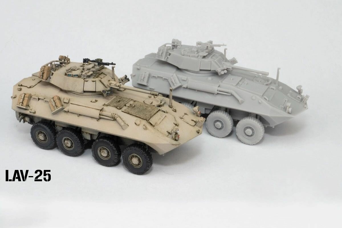 LAV-25. Масштабная модель 1:72.