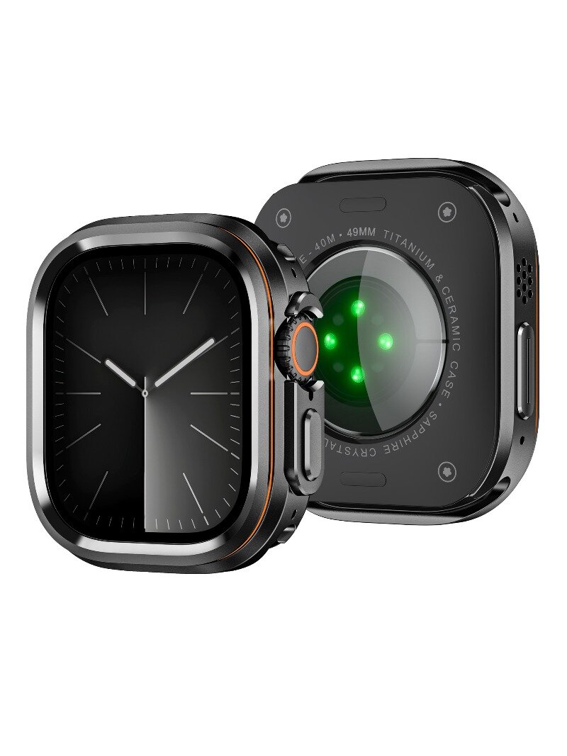 Подходит для Apple Watch Ultra watch металлический защитный чехол 49 мм