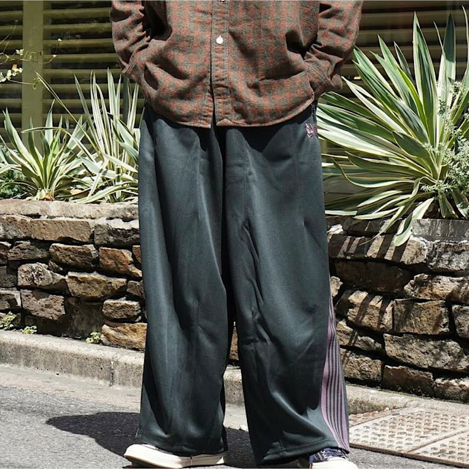Брюки Needles H.d. Track Pant - Poly Smooth — фото 1