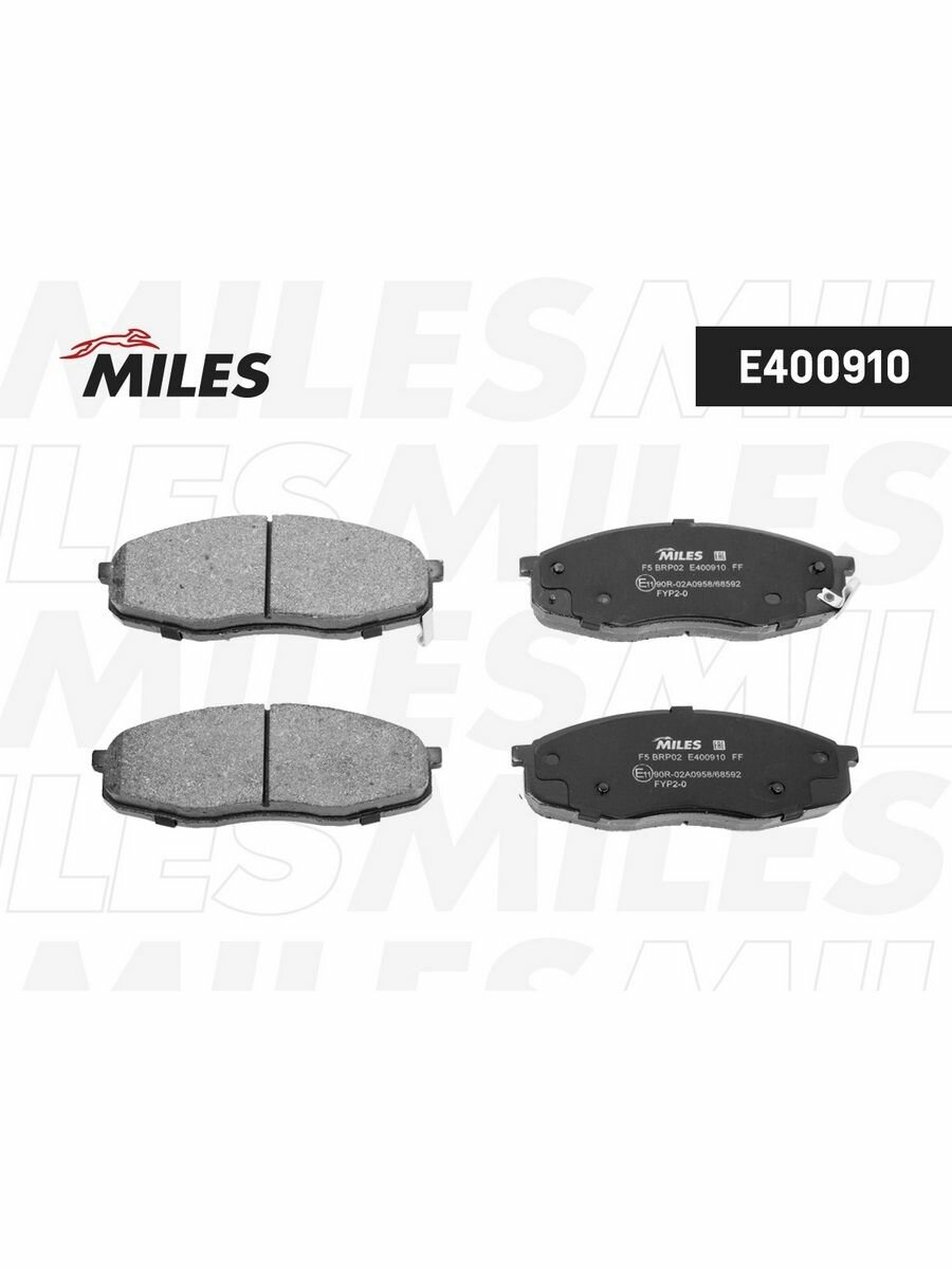 Колодки тормозные дисковые передние для а/м CHANGAN / Чанань, Miles E400910