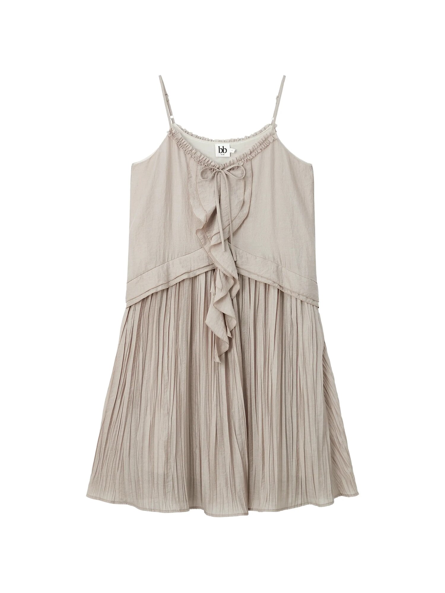 Платье B+ab Ruffled pleated mini dress