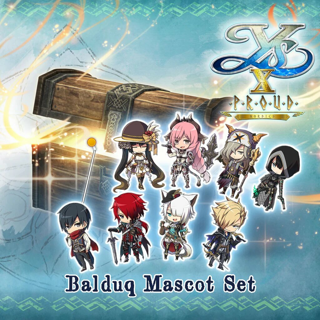 Дополнение Ys X: Proud Nordics - Balduq Mascot Set, цифровое издание PlayStation 5, регион Турция / код пополнения баланса