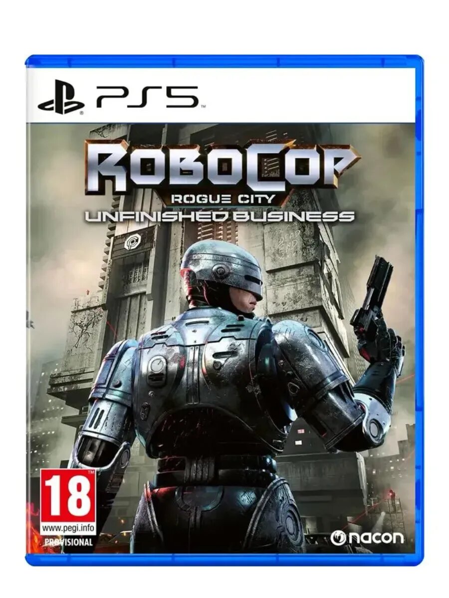 PS5 RoboCop Rogue City Unfinished Business (рус субтитры), шутер
