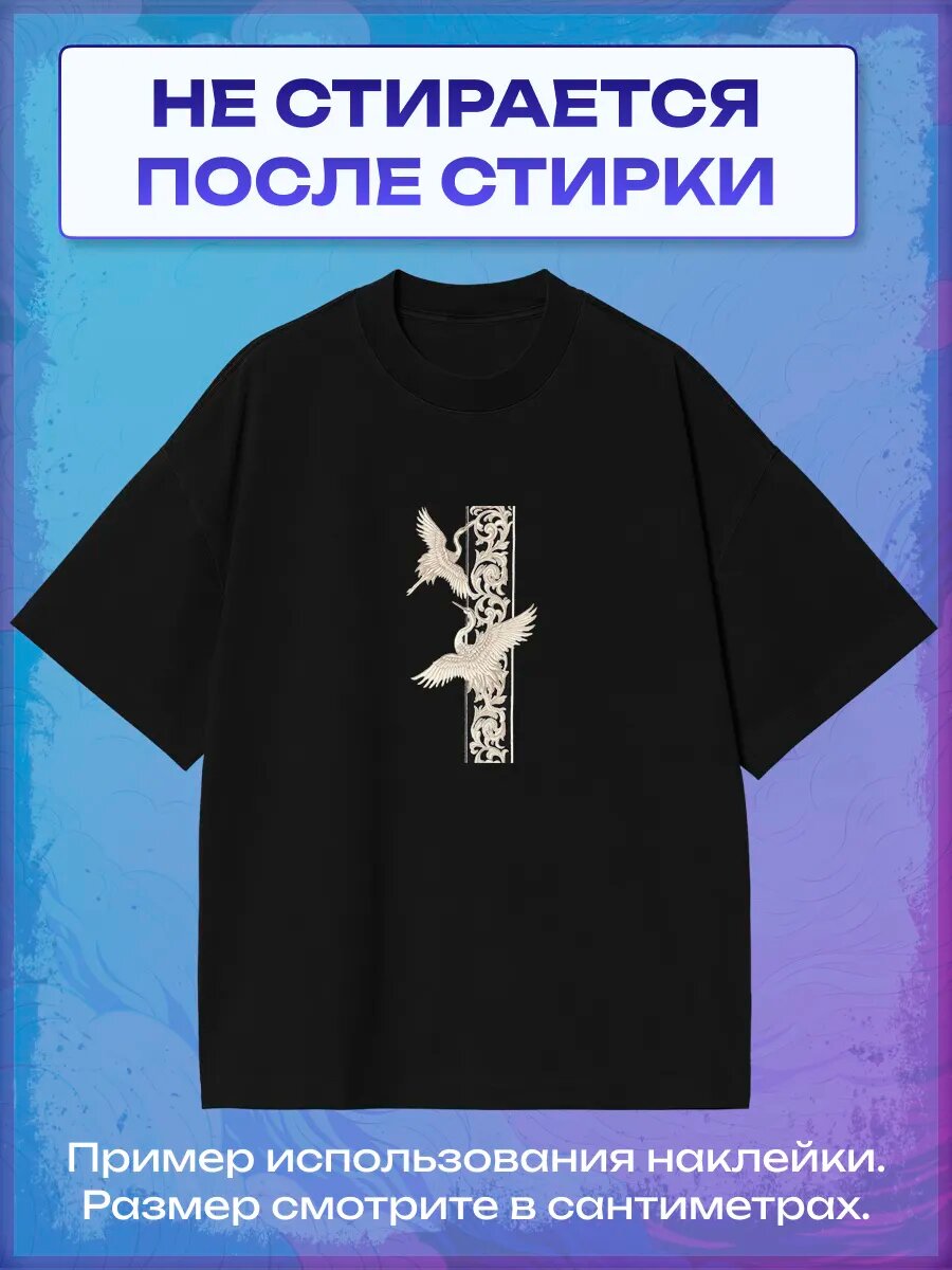 Термонаклейка птицы — фото 1