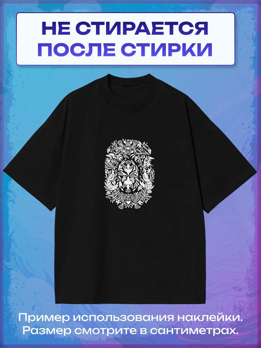 Термонаклейка птицы — фото 1