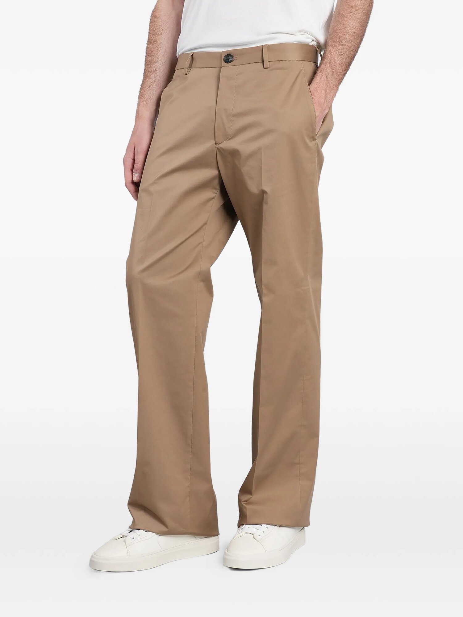 Брюки Tagliatore Pressed-crease tailored trousers, размер 48 — фото 1