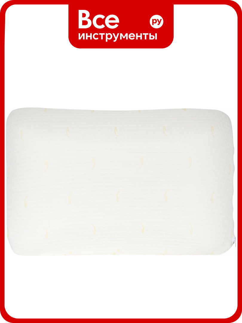 Анатомическая подушка Асветида 40x60 Light с эффектом памяти "Memory foam"(средней жесткости)