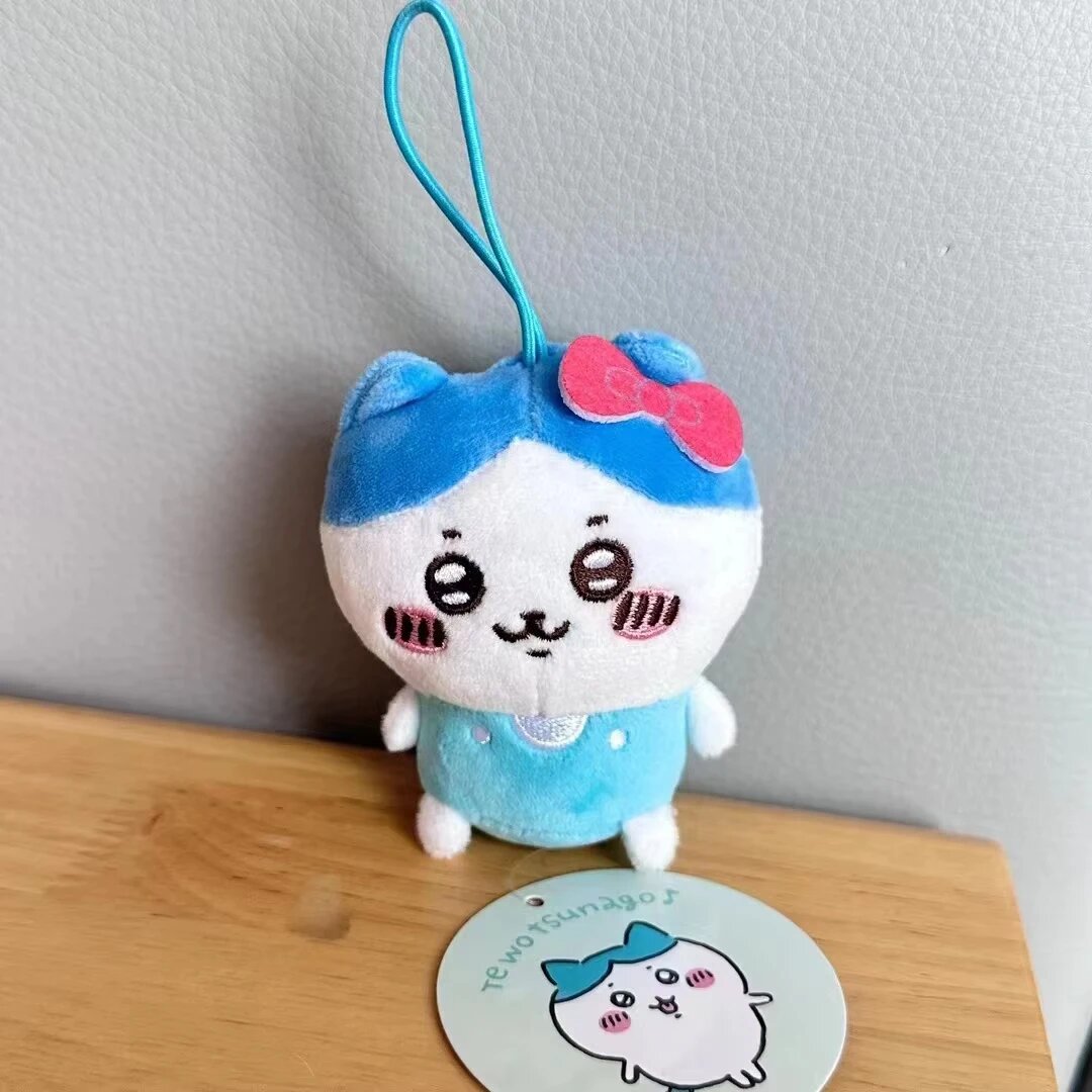 Ироничная коллаборация Чиикавы и медведя с Sanrio: плюшевые игрушки Helo Kiity1 Melodyi Kuromev Sachiji, брелок-игрушка