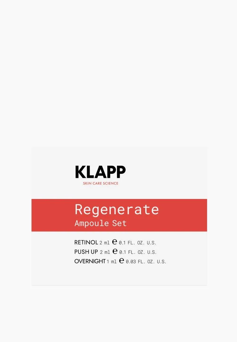 Klapp Набор для ухода за лицом 2 х 2 мл; 1 х 1 мл