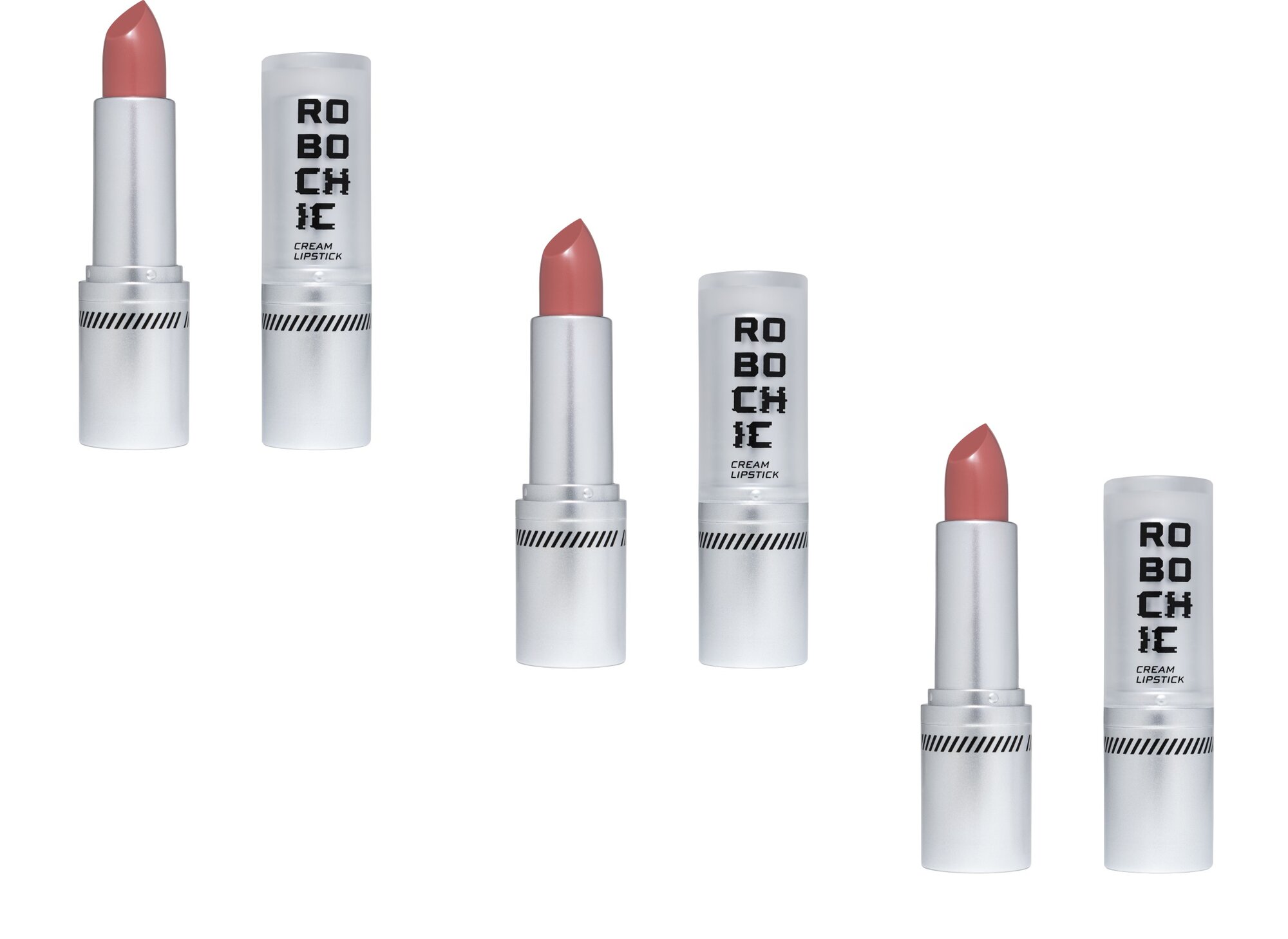 Кремовая помада Beauty Bomb Cream lipstick «Robochic» тон 03 3шт