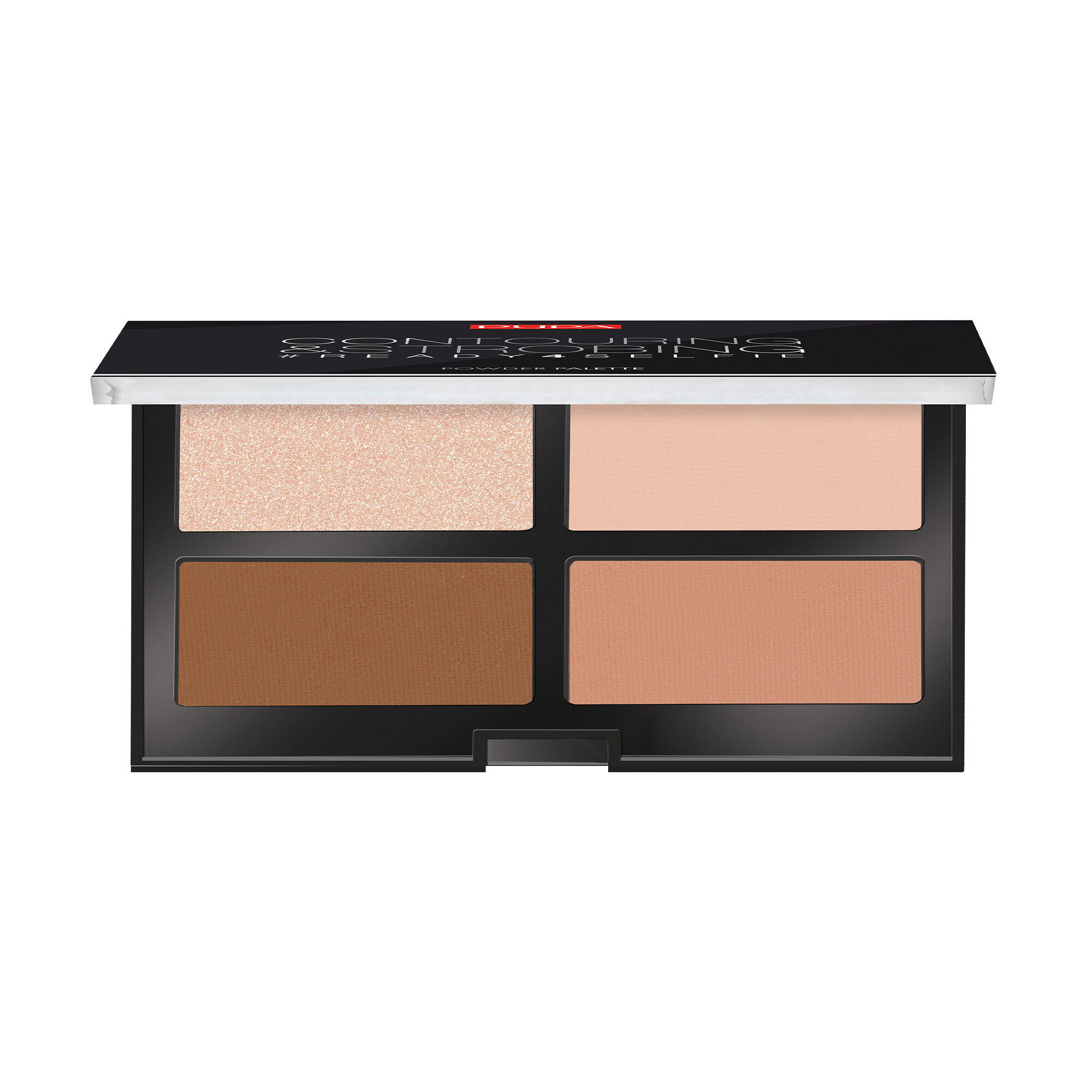 PUPA CONTOURING & STROBING Набор для скульптурирования лица Средняя кожа