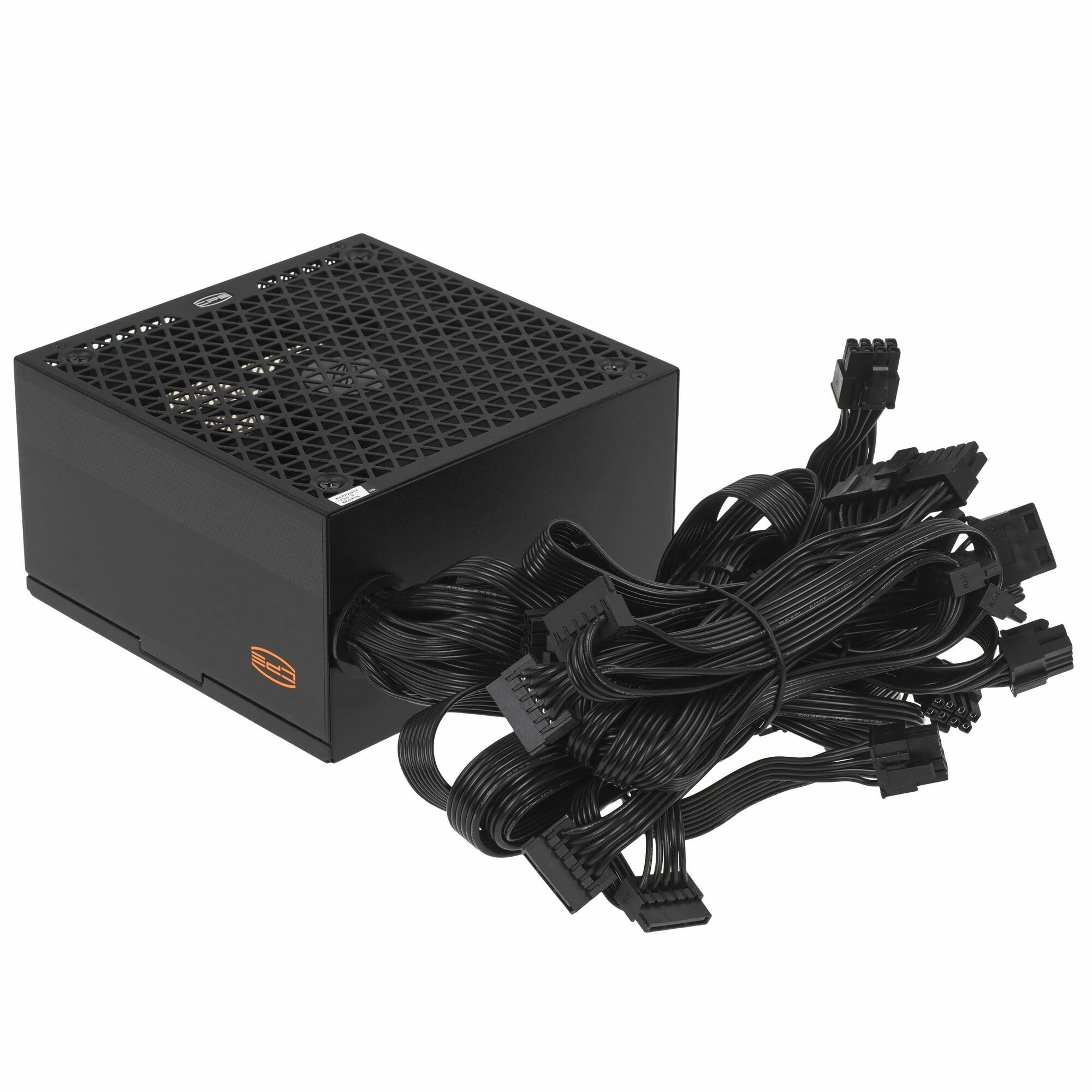 Блок питания PCCooler YK1000 80 Plus Bronze (P5-YK1000-B1HWBK1-EU) черный - ATX 20+4 пин, 4 pin + 4 pin x2 CPU, 6 SATA, 4 x 6+2 pin, 12V-2x6 PCI-E