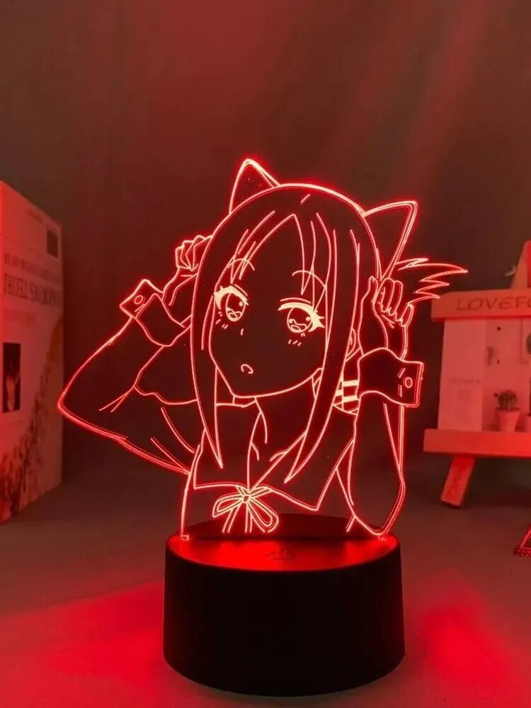 Ночник Аниме Госпожа Кагуя: В любви как на войне - Anime настольный светильник