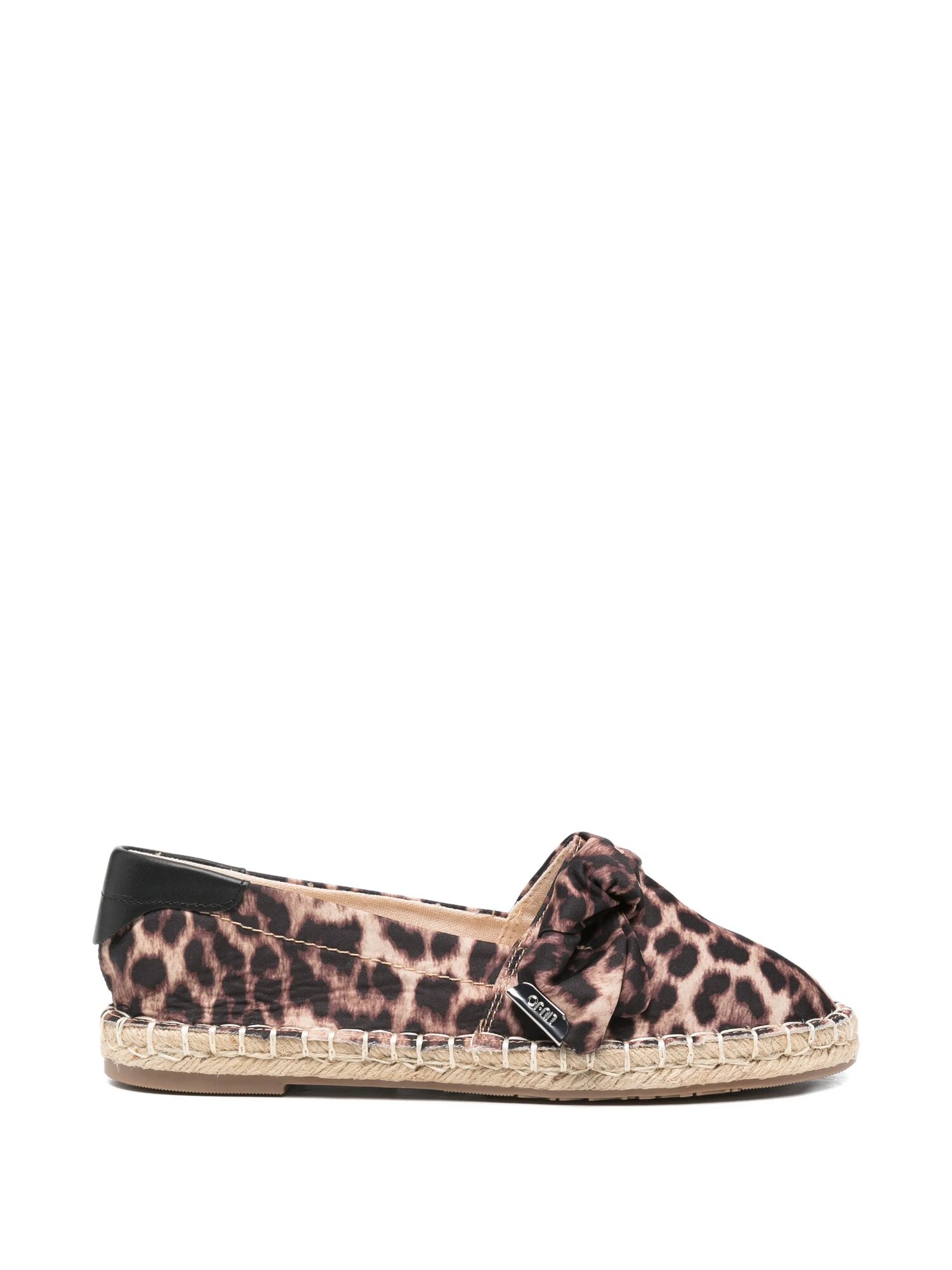 Эспадрильи Leopard-print knot-detail espadrilles