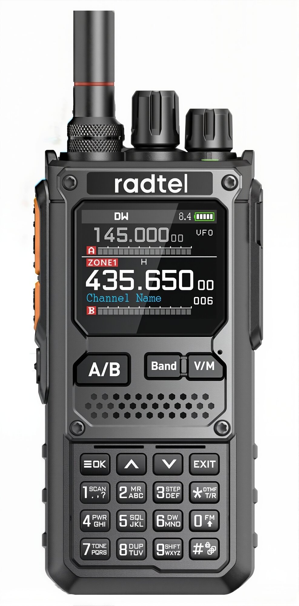 Рация Radtel RT-920. Рация с Bluetooth-программированием и приёмом AM/FM/SSB