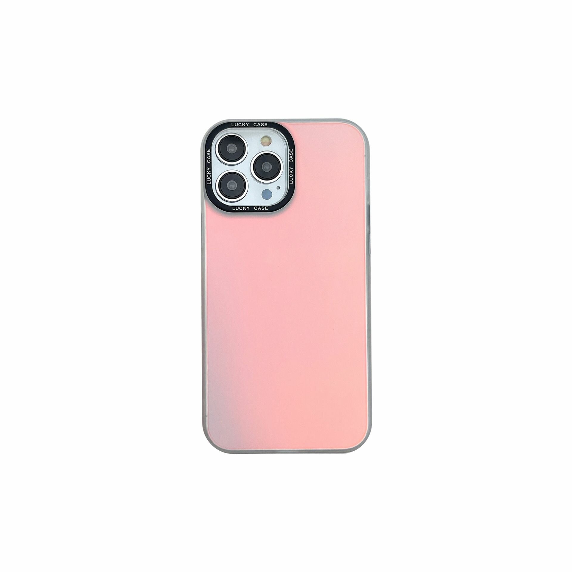 Перламутровый чехол для Apple iPhone （11-17） Pro Max / Айфон 17 Про Макс, полупрозрачный, жемчужный
