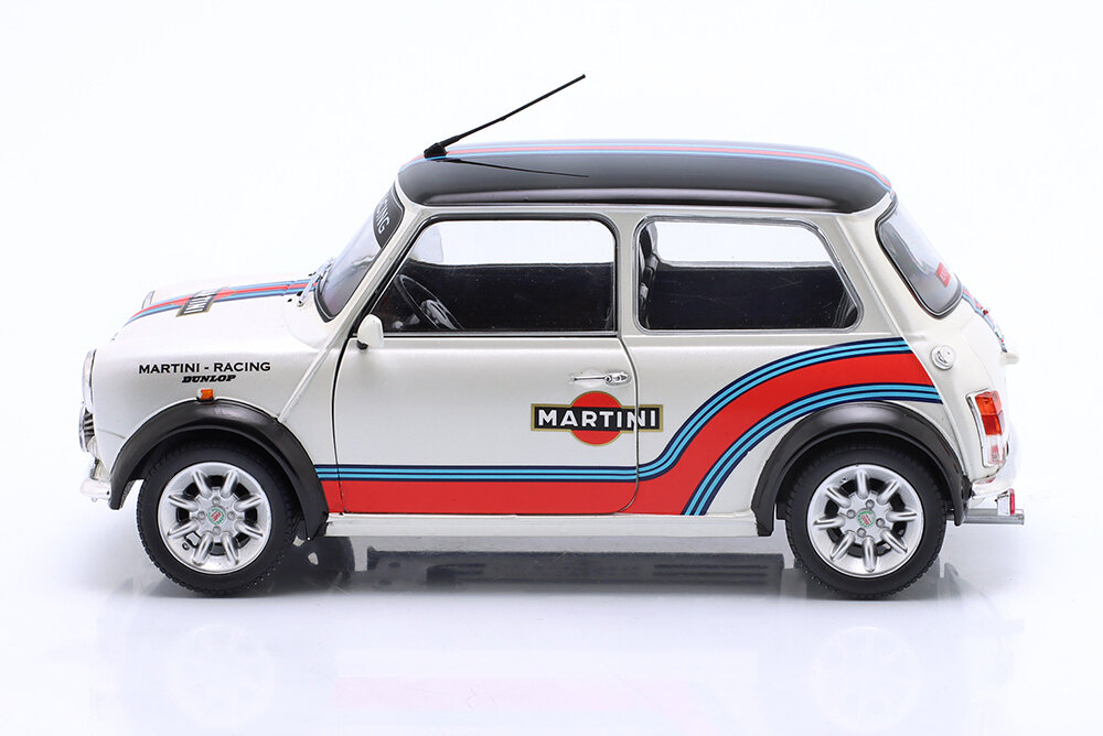 Модель коллекционная SOLIDO Mini cooper sport martini evocation 1998 — фото 1