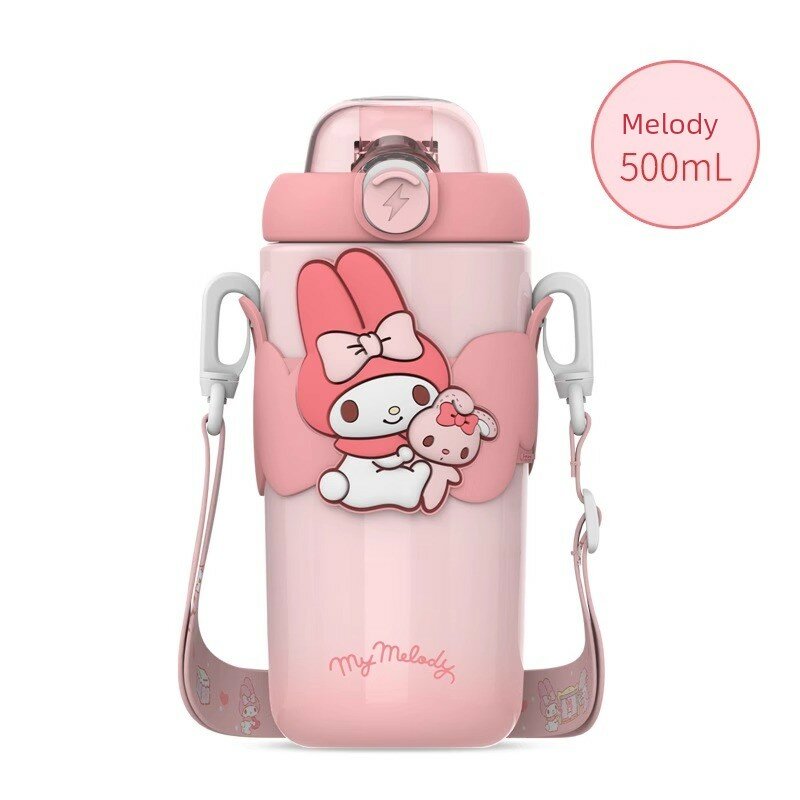Кружка-термос My Melody для женщин, стильный портативный термос с подарочной сумкой, осенне-зимний аксессуар для