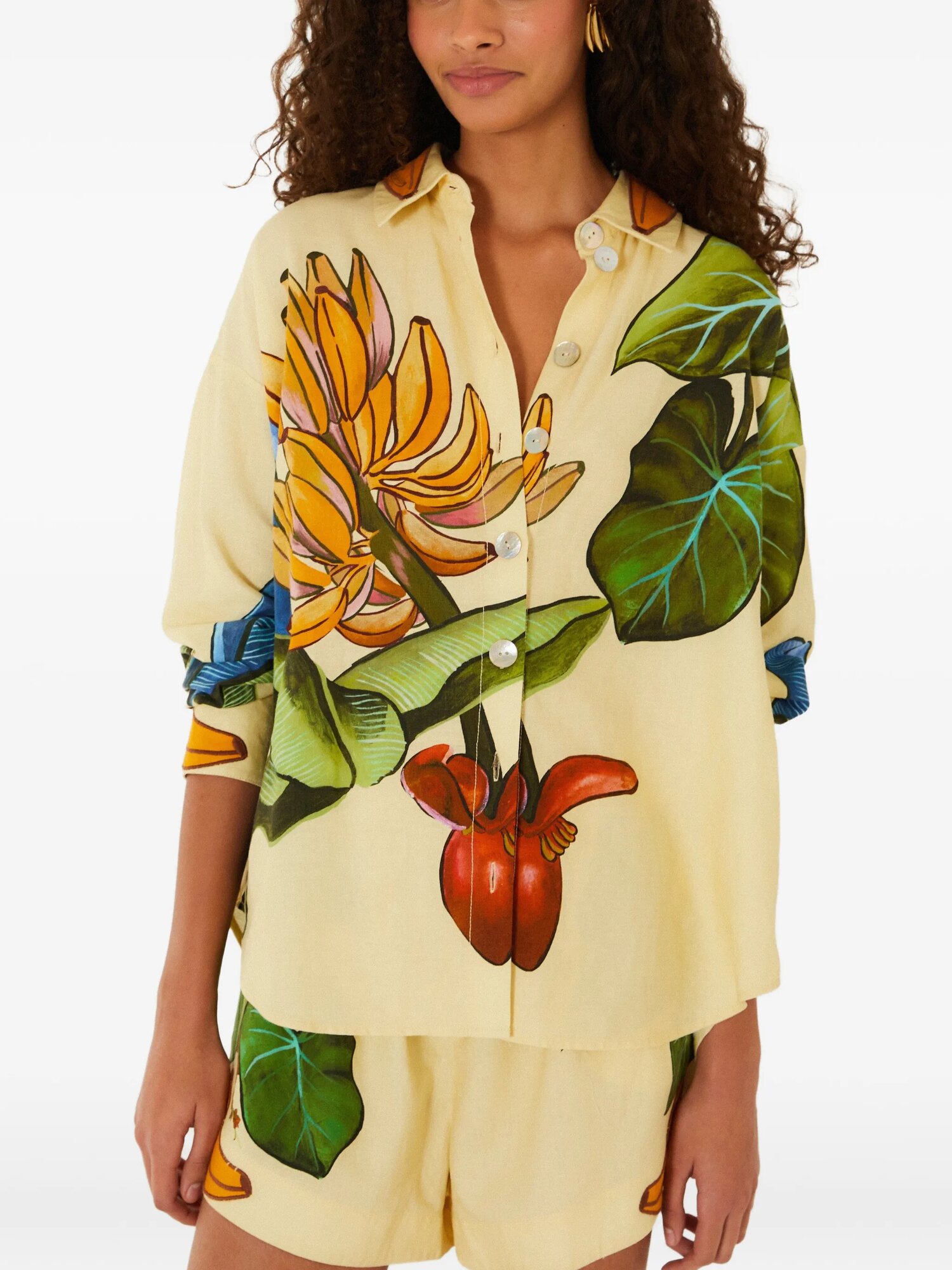 Рубашка Banana Grapes button-up shirt