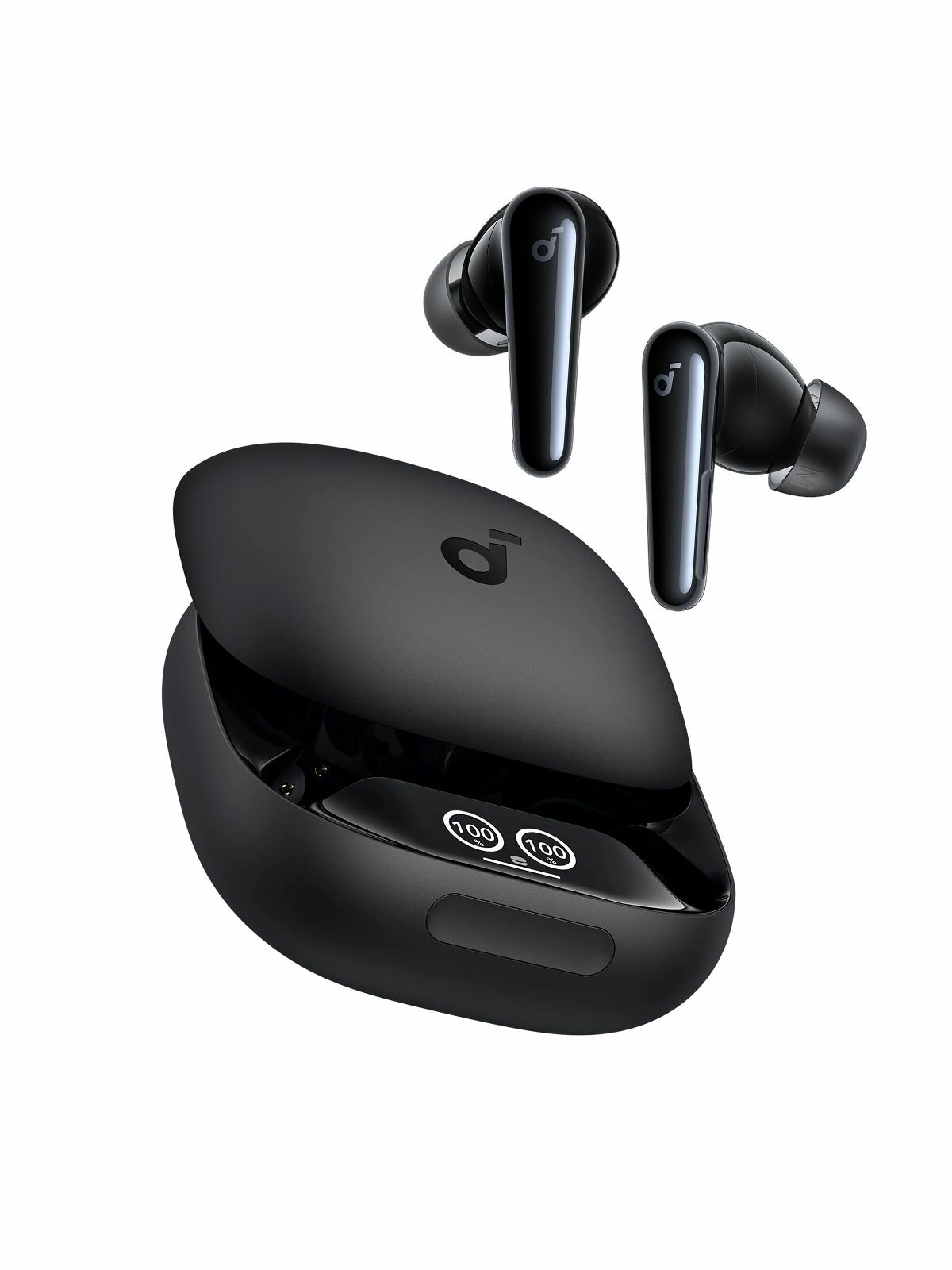 Soundcore Liberty 4 Pro беспроводные наушники, чёрный матовый (A3954G11)