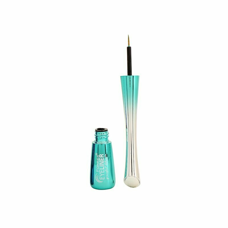 Farres cosmetics Подводка для глаз с тонкой кисточкой, изумрудная