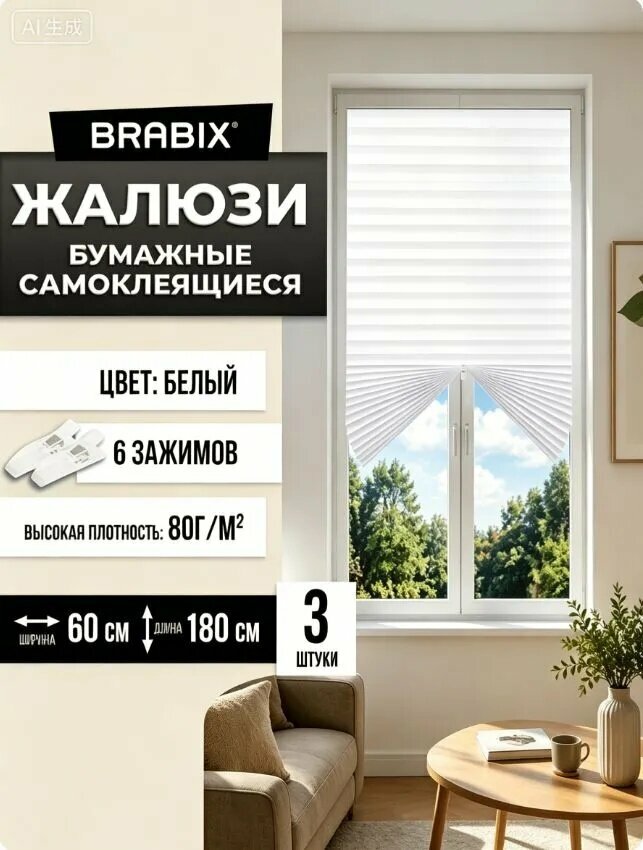 Жалюзи вертикальные 60 см х 180 см