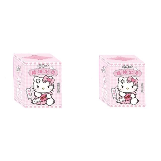 MINISO Совершенно новая настольная декоративная фигурка ручной работы Sanrio Hello Kitty Spirit Runaway – неожиданный подарок на день рождения для вашей девушки,