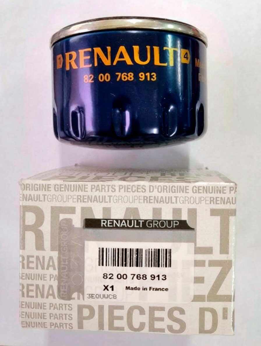 Фильтр масляный 8200768913 RENAULT арт. 8200768913