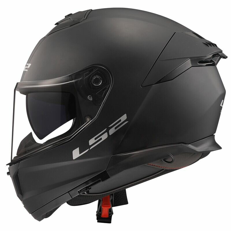 Мотошлем LS2 FF808 STREAM II Solid Gloss Black — фото 1