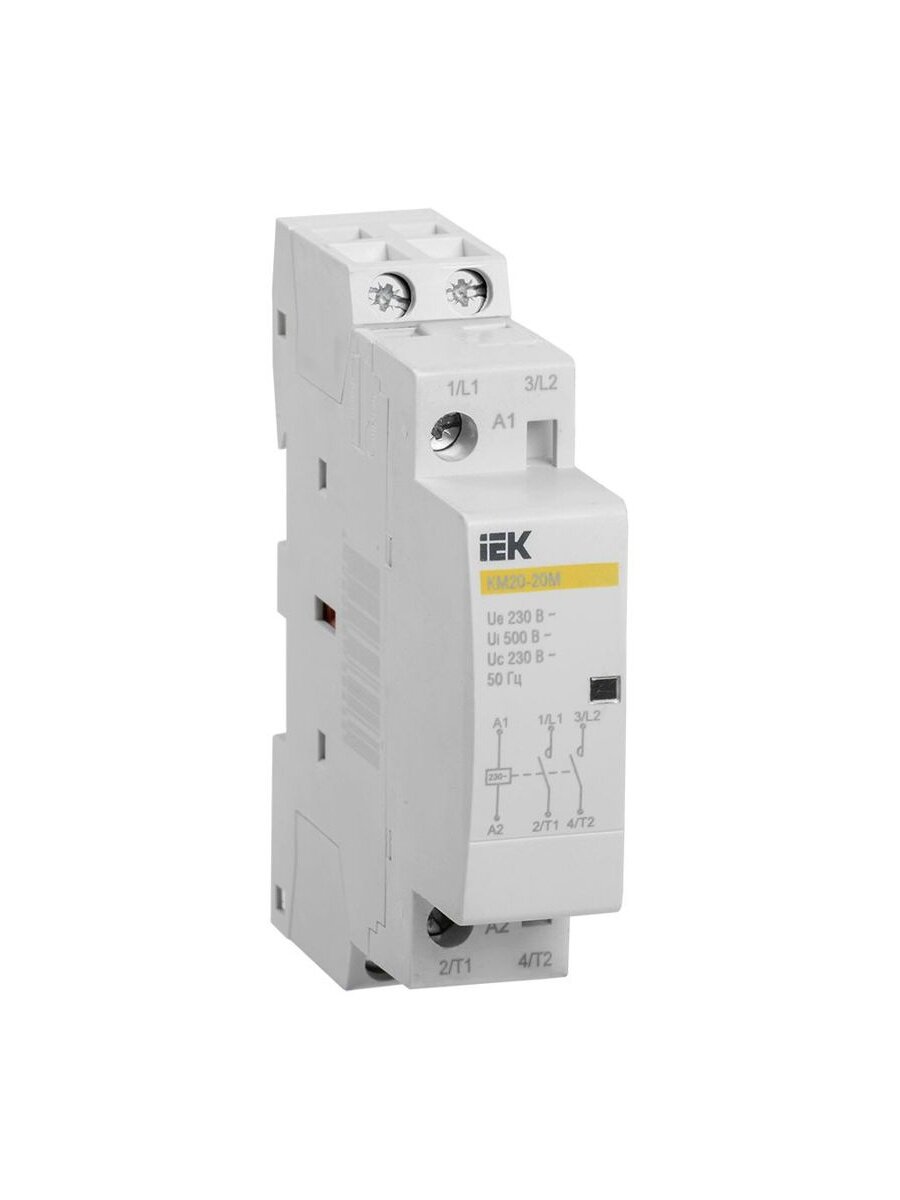 Контактор модульный КМ20-20М AC KARAT IEK MKK11-20-20