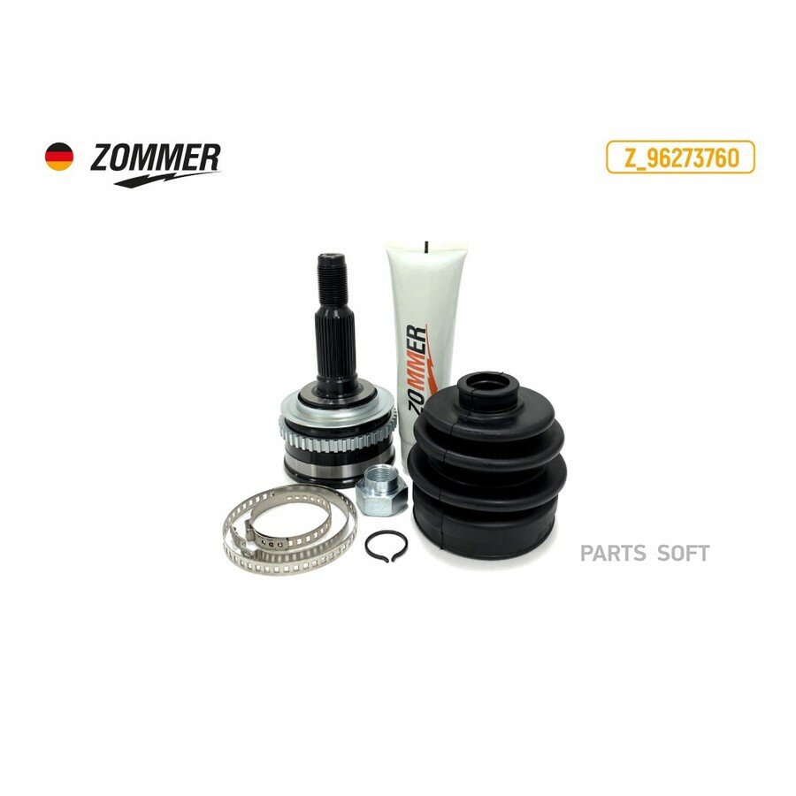 ZOMMER Z96273760 Шрус наружный Chevrolet Lacetti с ABS