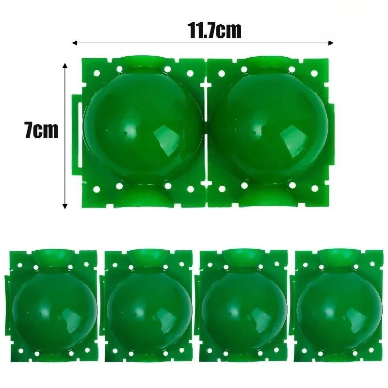 Шарики для прививки под высоким давлением 5-30 шт. Зеленый, 5PCS, Green