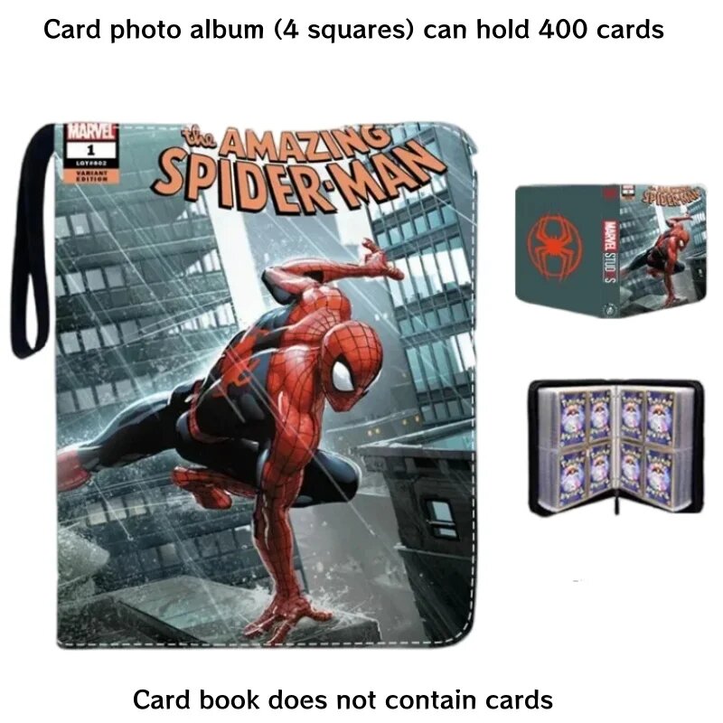 Альбом для карточек Spider-Man Marvel, 400 карт, E-400