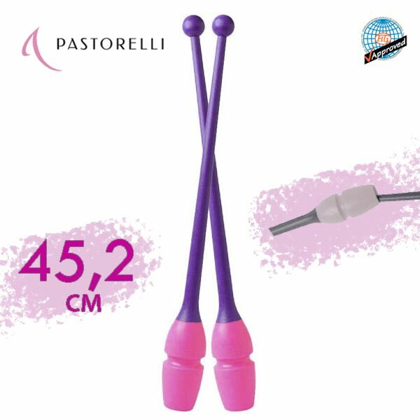 Булавы PASTORELLI 45,2см. 02621 Розово-фиолетовый "MASHA" FIG