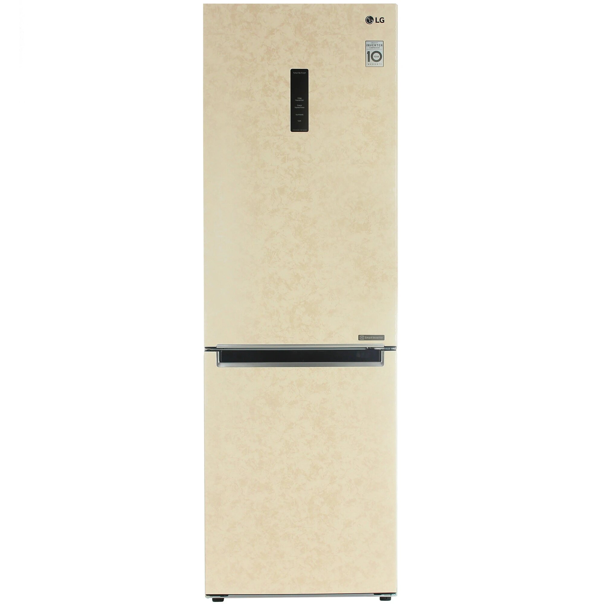 Холодильник двухкамерный LG GA-B459 MESL бежевый (Full No Frost)