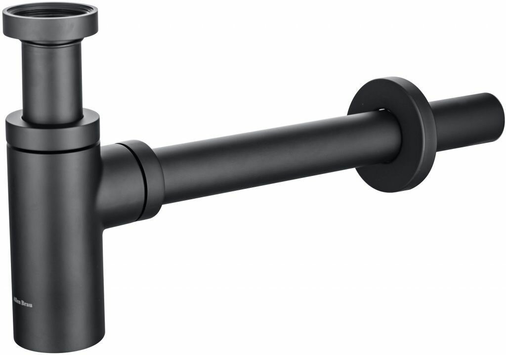 Сифон для раковины в ванную Allen Brau Priority 5.31025-31 черный матовый