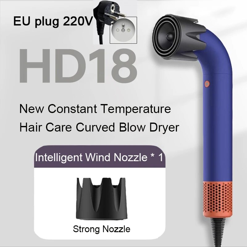 Dyson Professional Бесщёточный фен для волос 1400 Вт EU Darkblue