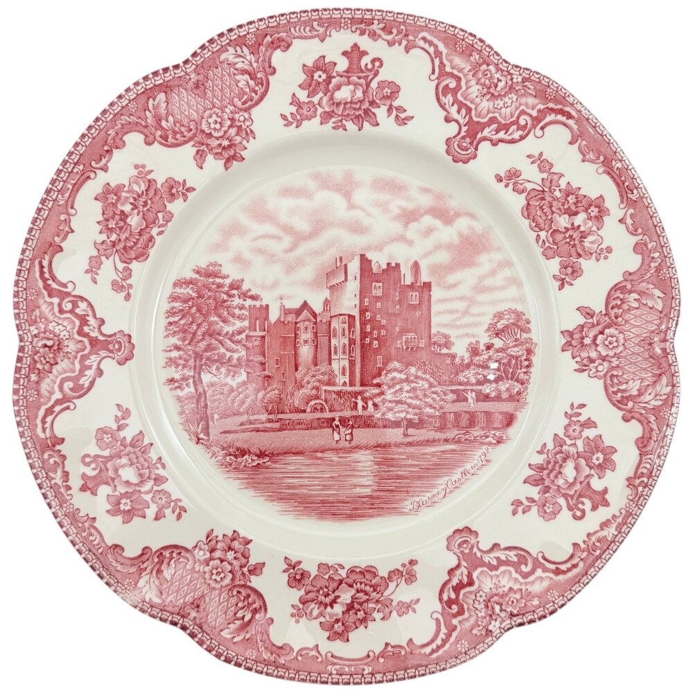 Тарелка "Old Britain Castles", 25 см, 1950-1960 гг, Ironstone, Johnson Bros, Англия