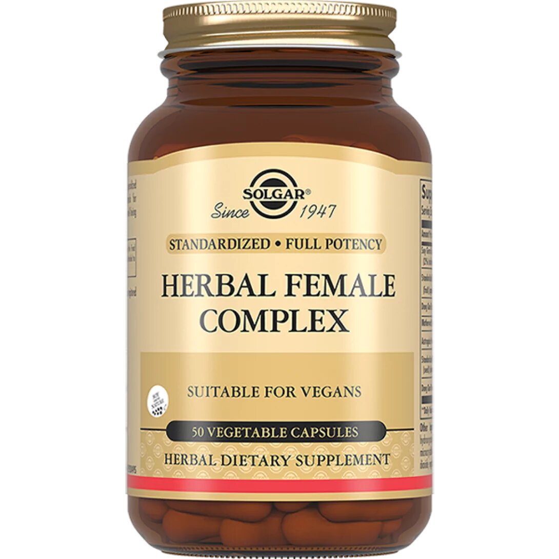 БАД Solgar Капсулы "Натуральный растительный комплекс для женщин", 50 шт. Herbal Female Complex
