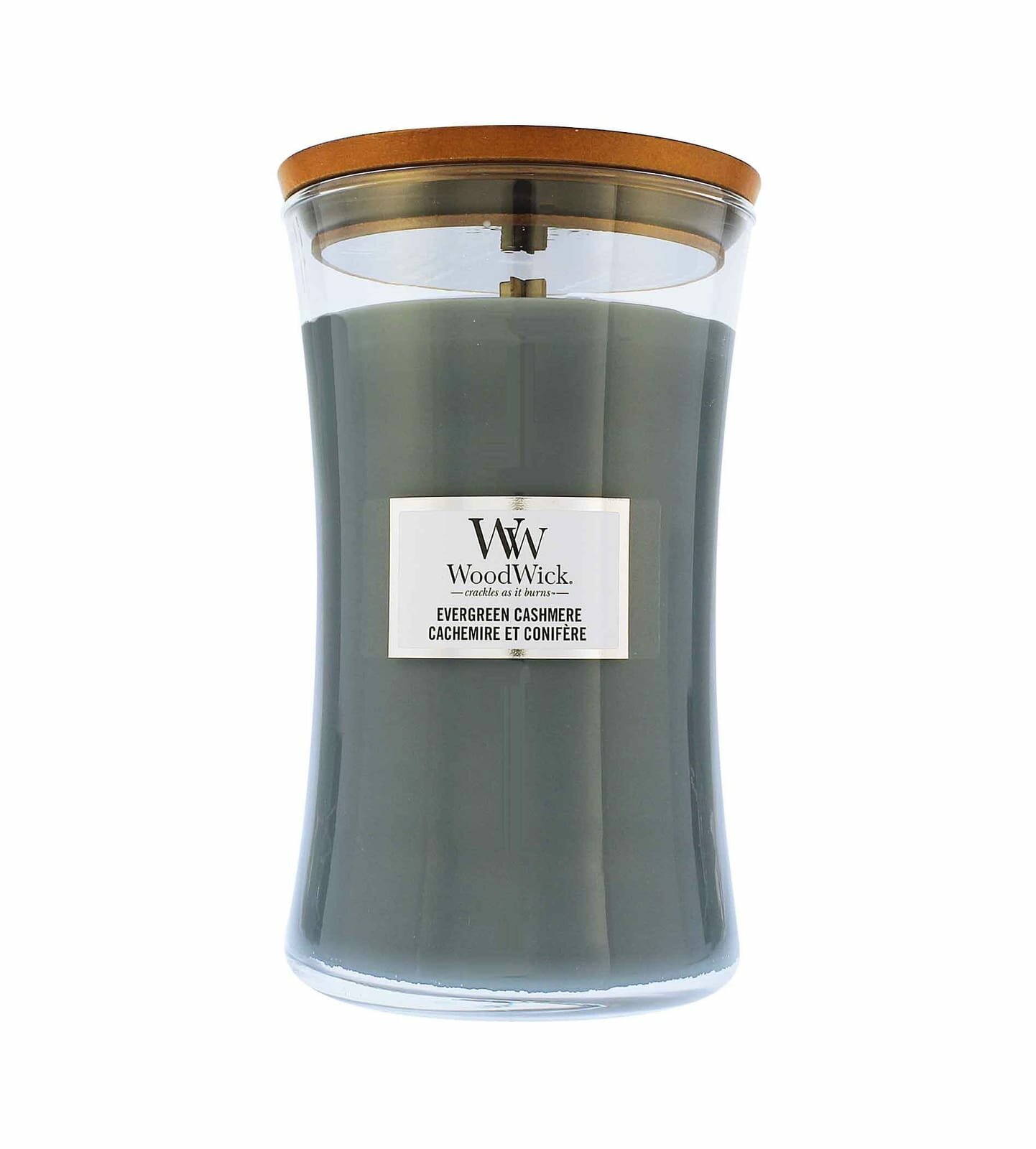 Свеча WoodWick Evergreen Cashmere 609 г