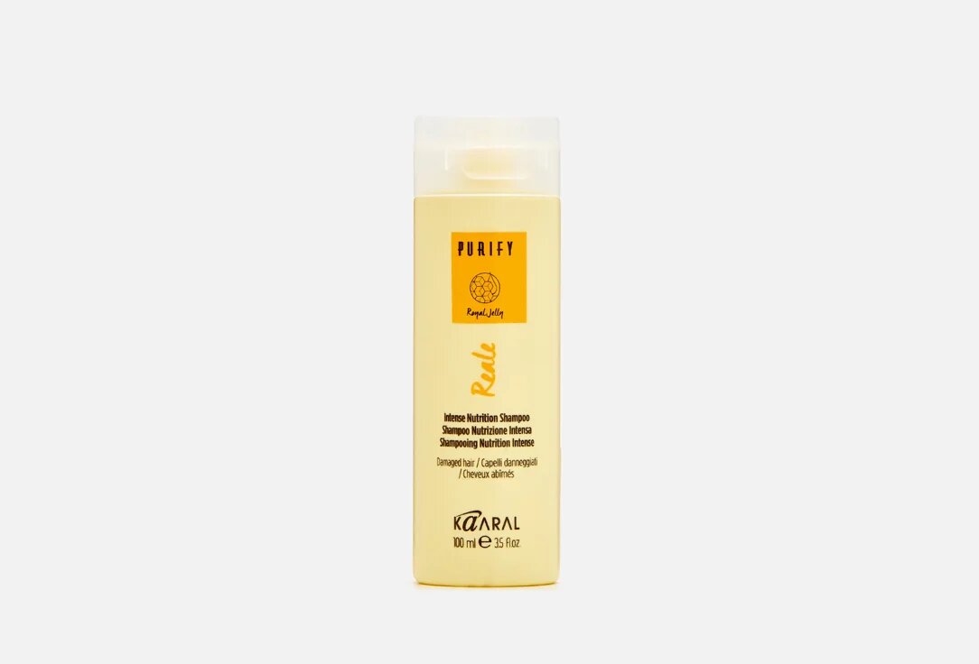 Kaaral Purify- Reale Shampoo Шампунь для поврежденных волос восстанавливающий 100мл