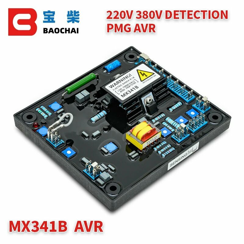 Автоматический регулятор напряжения BAOCHAI AVR MX341 для генератора MX341B